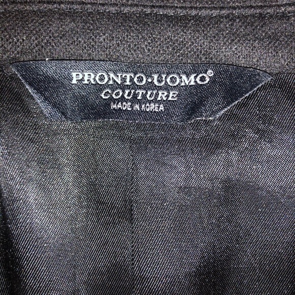 Pronto Uomo | Suits & Blazers | Pronto Uomo Black Suit | Poshmark